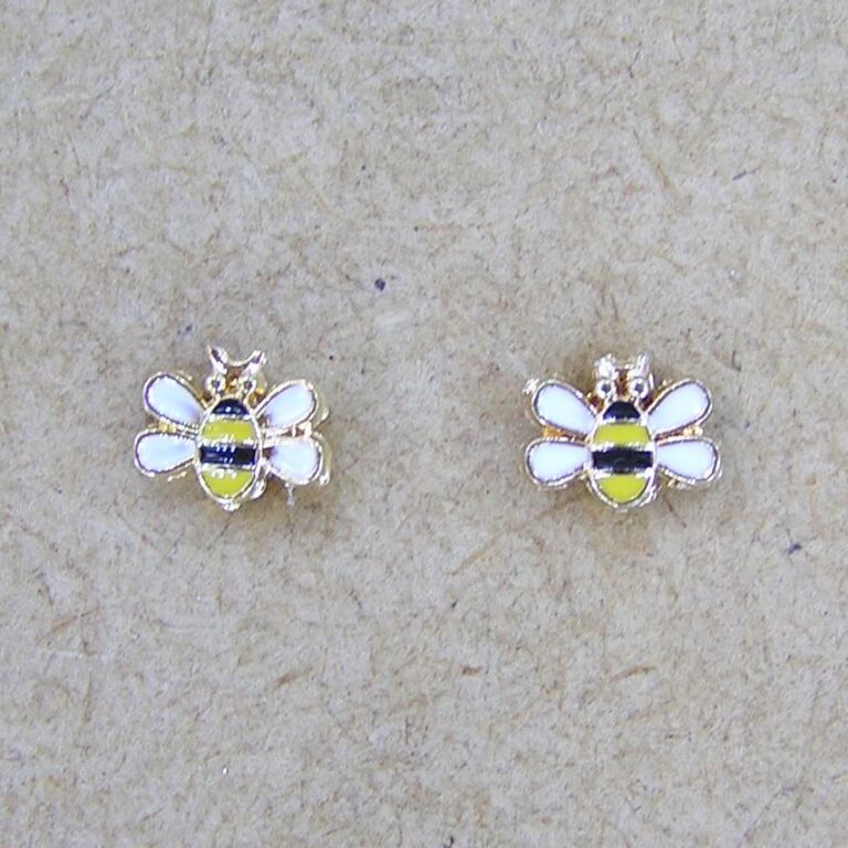 Gold Bees - The Unusual Earring Co