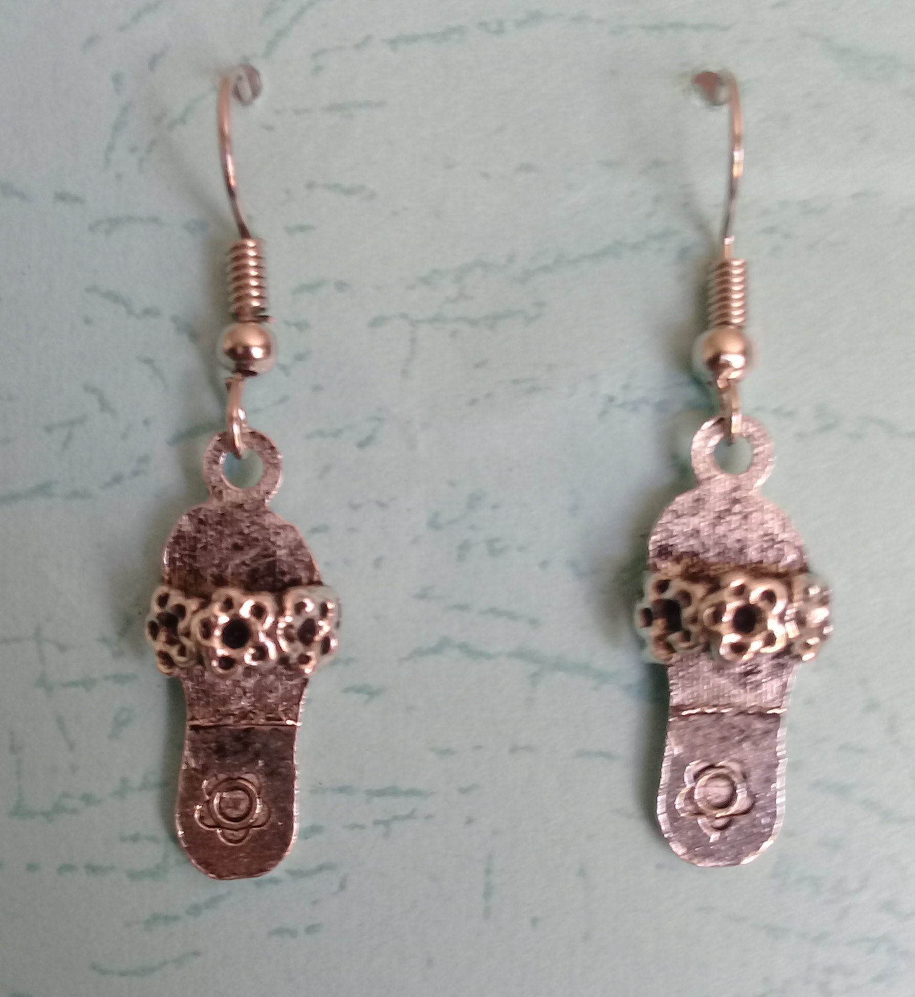 SHO003 - Flower Sandals » The Unusual Earring Co